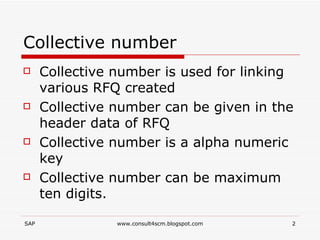 Request For Quotation (Rfq) | PPT