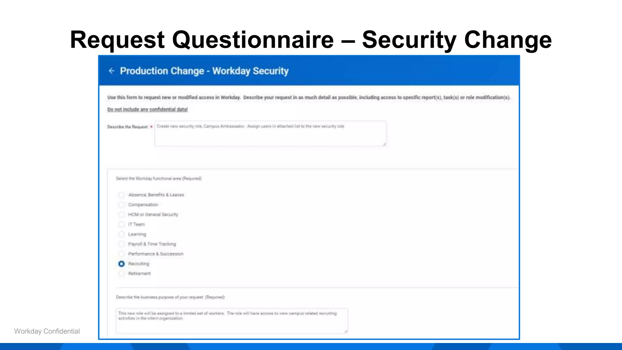 Getting Creative with the Workday Request Framework | PPTX