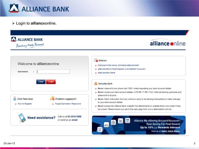 allianceonline : Requesting TAC | PPT