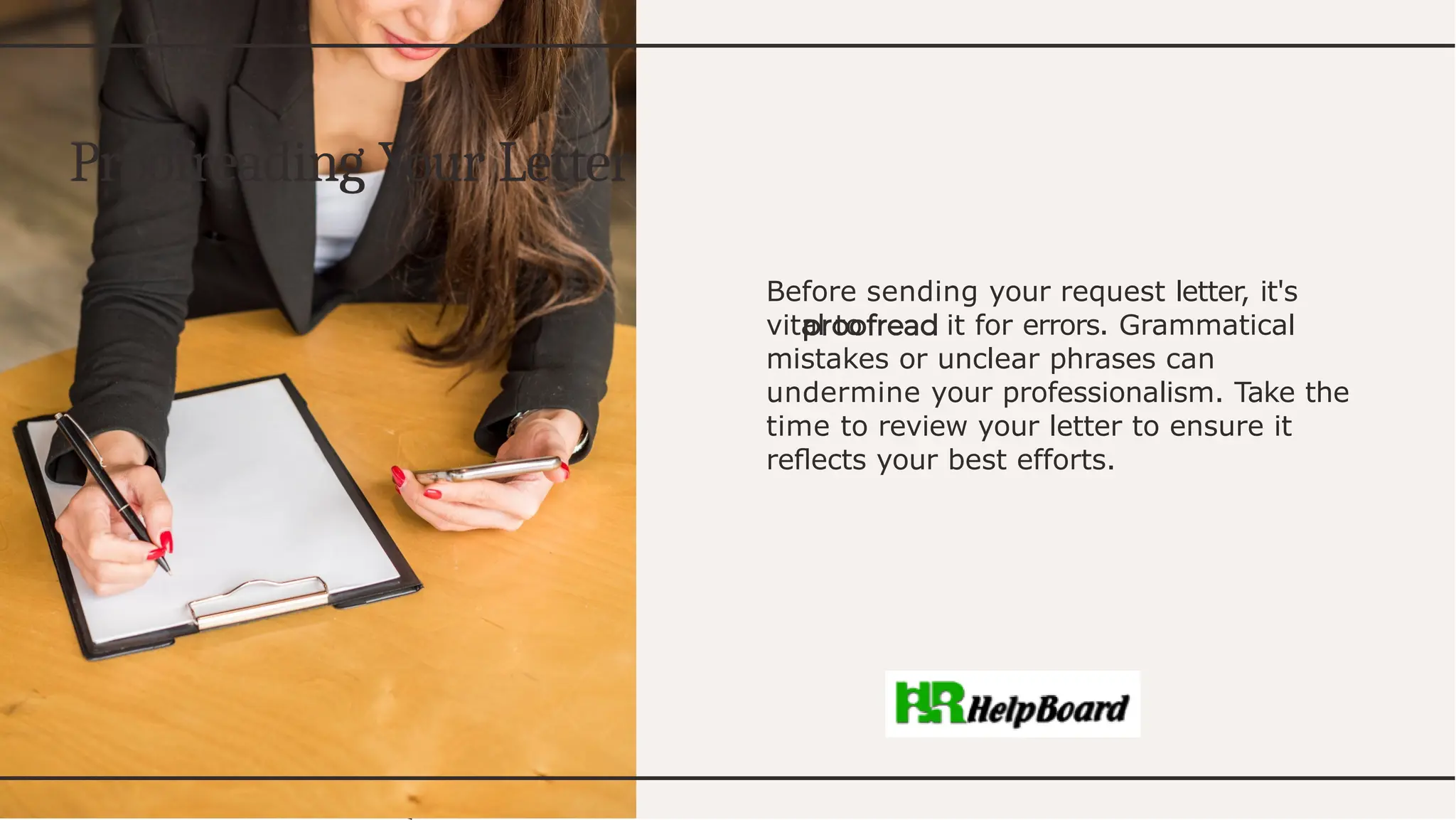 Request Letter Sample, Request Letter Template | PPTX