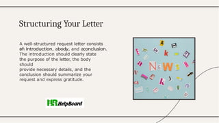 Request Letter Sample, Request Letter Template | PPTX