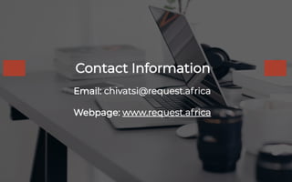 Request Africa Pitch Deck | PDF