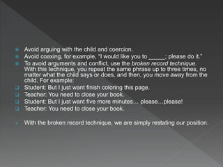 Guidelines to Improve Compliance with our Requests and Commands | PPTX