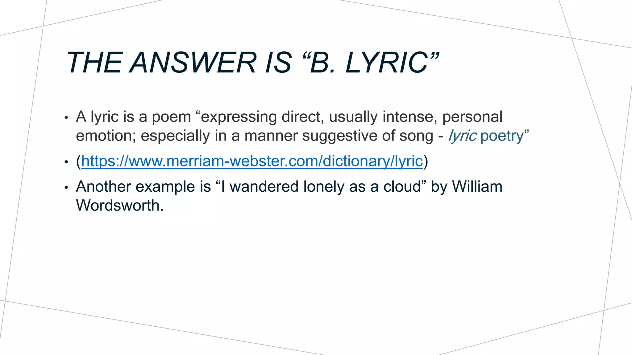 Request to a year by Judith Wright - analysis | PPTX