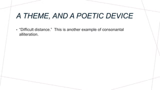 Request to a year by Judith Wright - analysis | PPTX