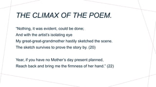 Request to a year by Judith Wright - analysis | PPTX