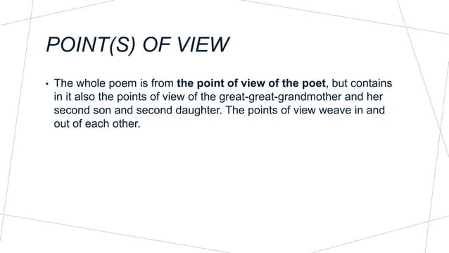 Request to a year by Judith Wright - analysis | PPTX | Poetry | Books ...