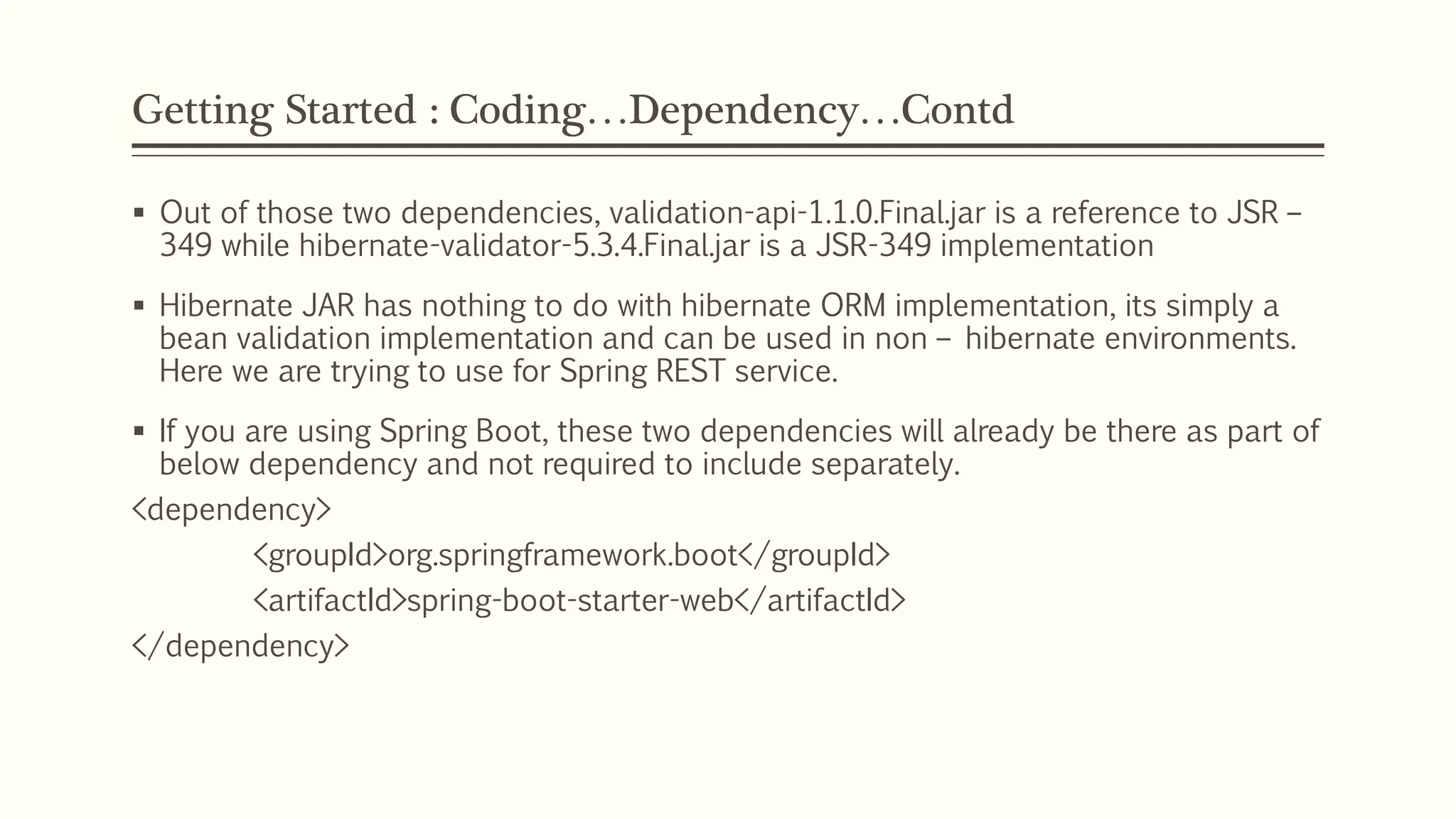 Request Validation In Spring Rest-Part2 | PPT