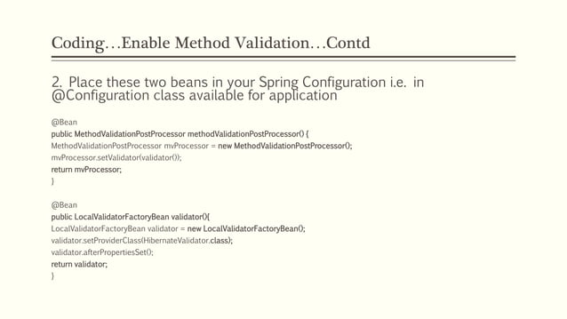 Request Validation In Spring Rest-Part2 | PPT