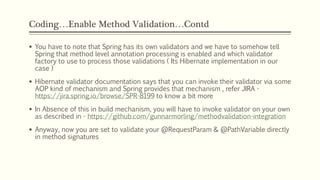 Request Validation In Spring Rest-Part2 | PPT