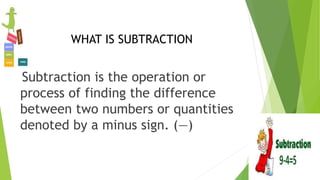 subtraction | PPTX