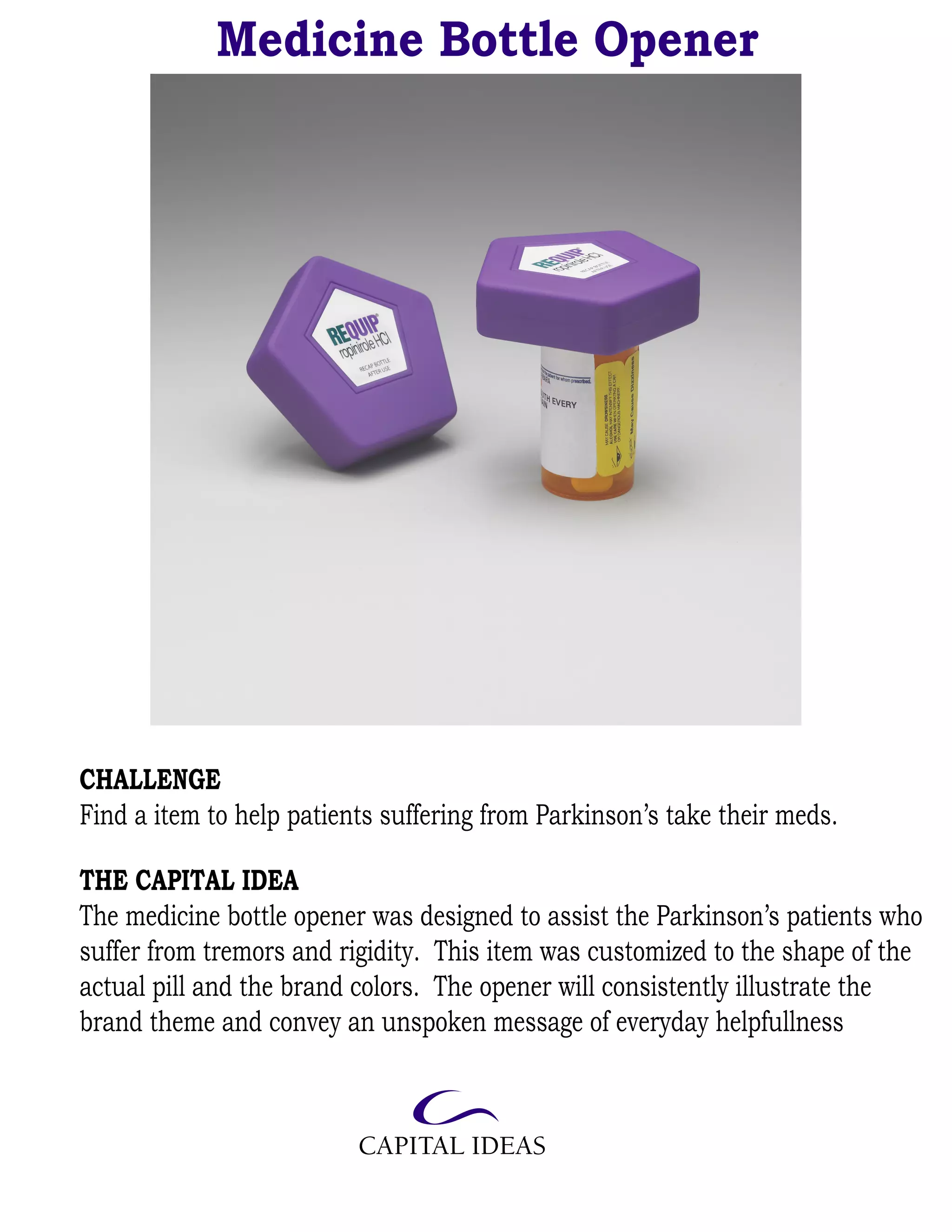 Requip Medicine Bottle Opener | PDF | Brain and Nervous System ...