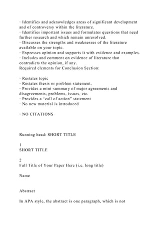 Required elements for abstract section· One paragraph (not in.docx