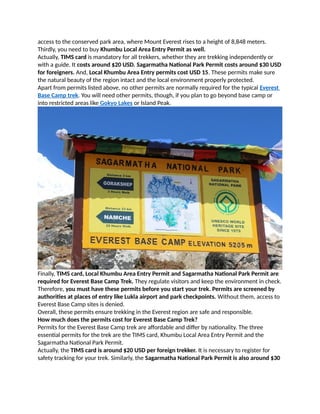 Required Permits for Everest Base Camp Trek.docx