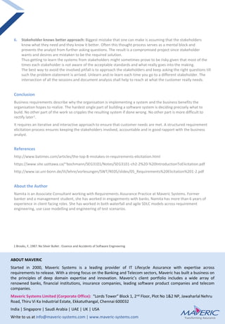 Requirement elicitation | PDF