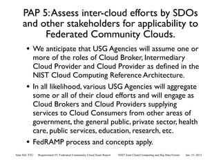 Requirement 5: Federated Community Cloud - Sill | PPT | Free Download