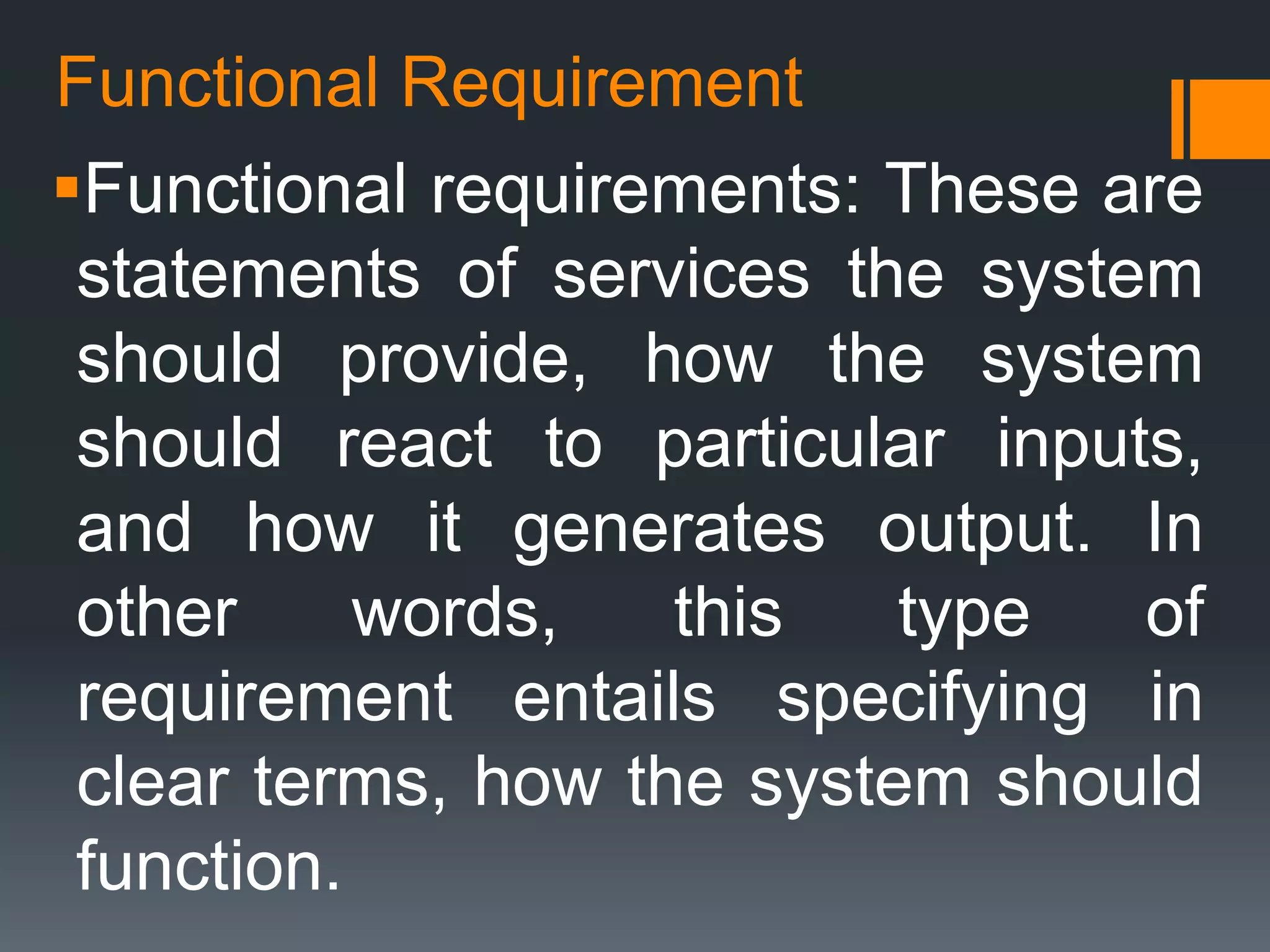 Requirement analysis | PPT