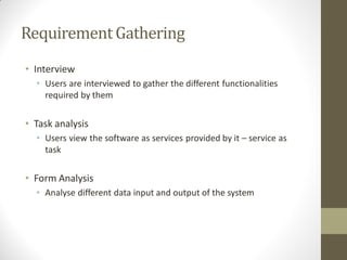 Requirement analysis and specification | PDF