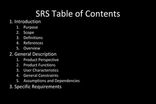 Requirement analysis and specification, software engineering | PPT