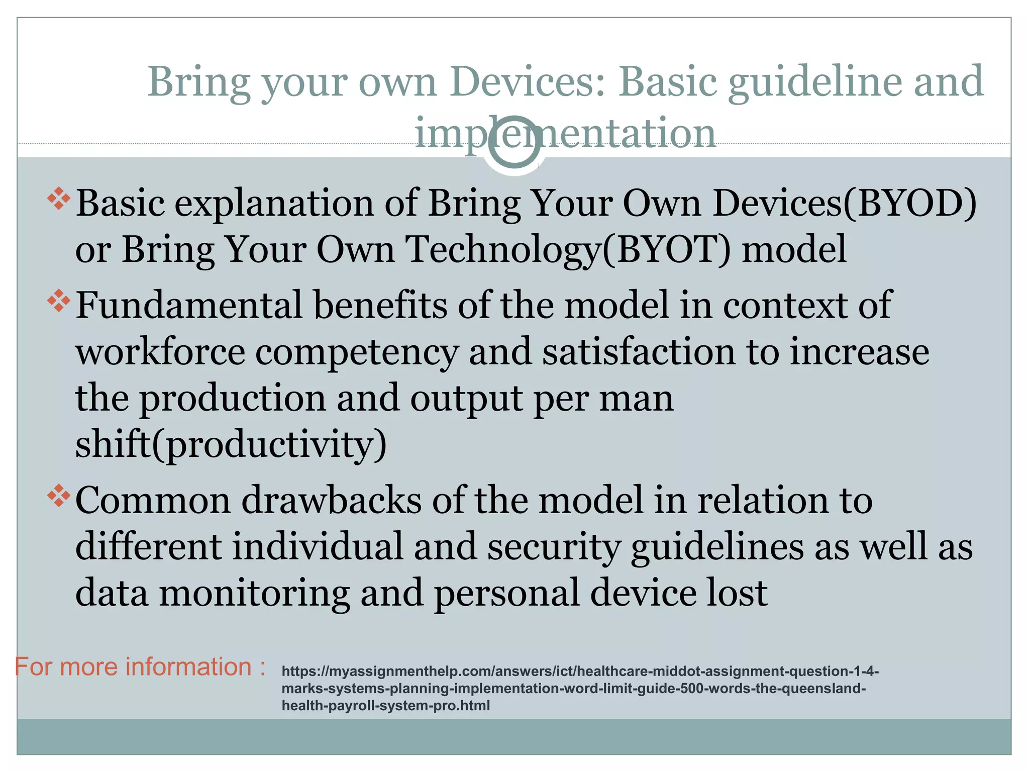 Requirement And Monitoring Of Queensland’s Health Payroll System | PPT