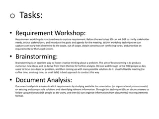Requirement assessment technique approach | PPT