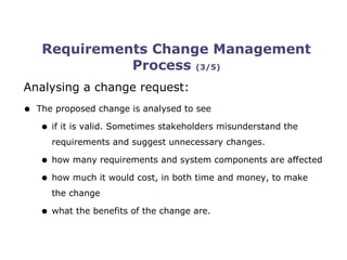 Requirement change management | PPT