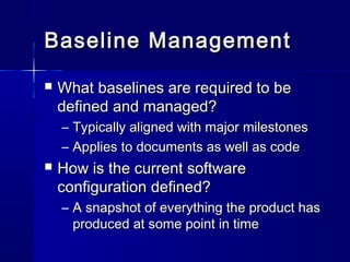 Requirement configuration management | PPT | Operating Systems ...