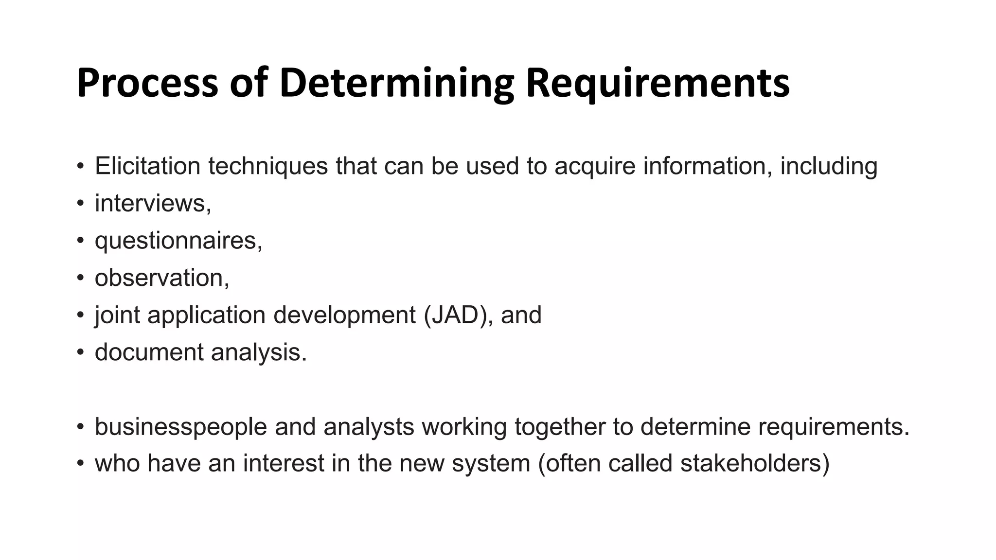 Requirement Definition.pptx | IT and Internet Support | Internet