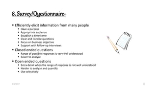 Requirement elicitation | PPTX