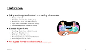Requirement elicitation | PPTX