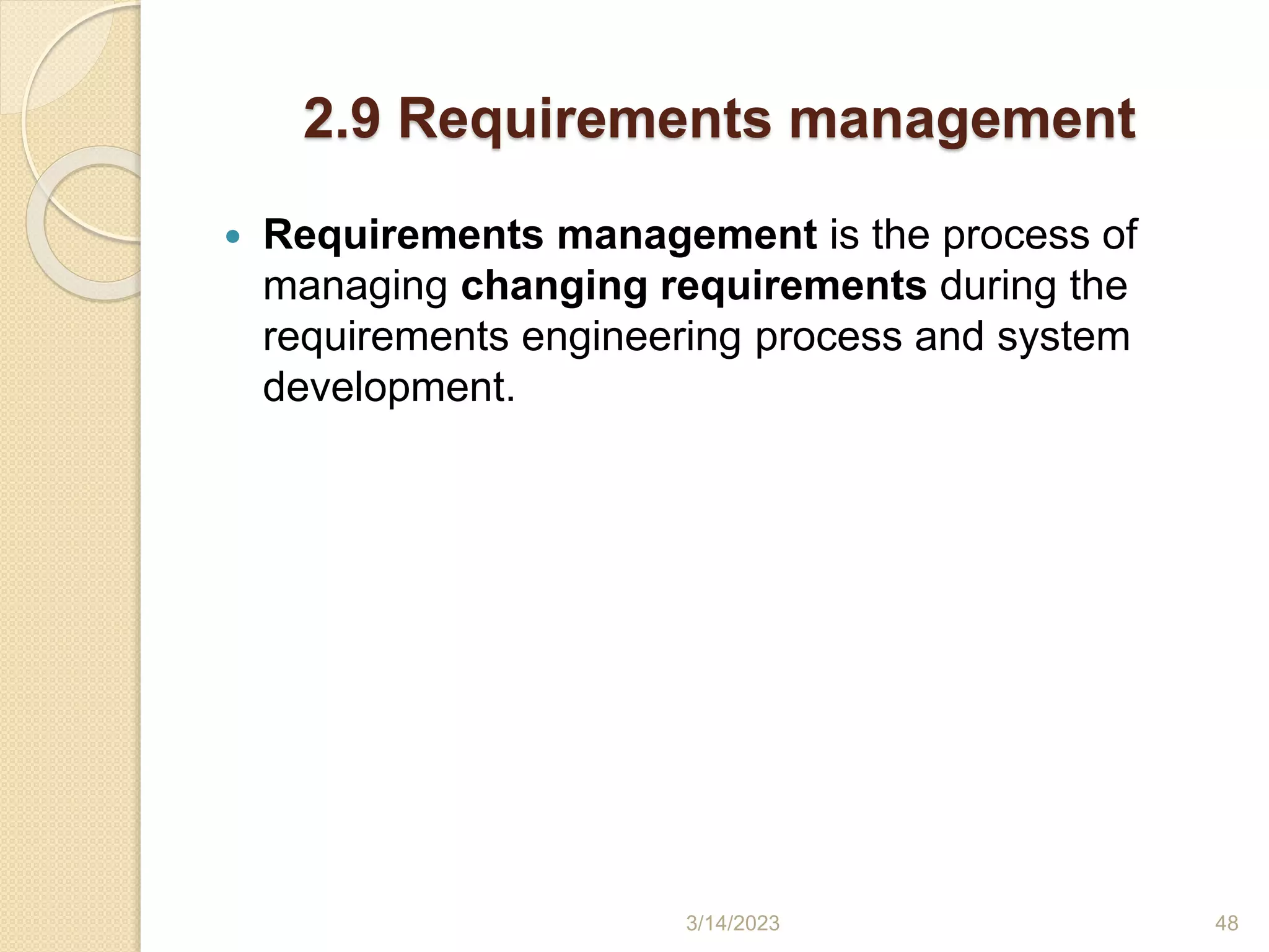 REQUIREMENT ENGINEERING | PPT