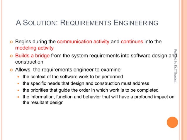 Requirement Engineering.ppt | Computing | Technology & Computing