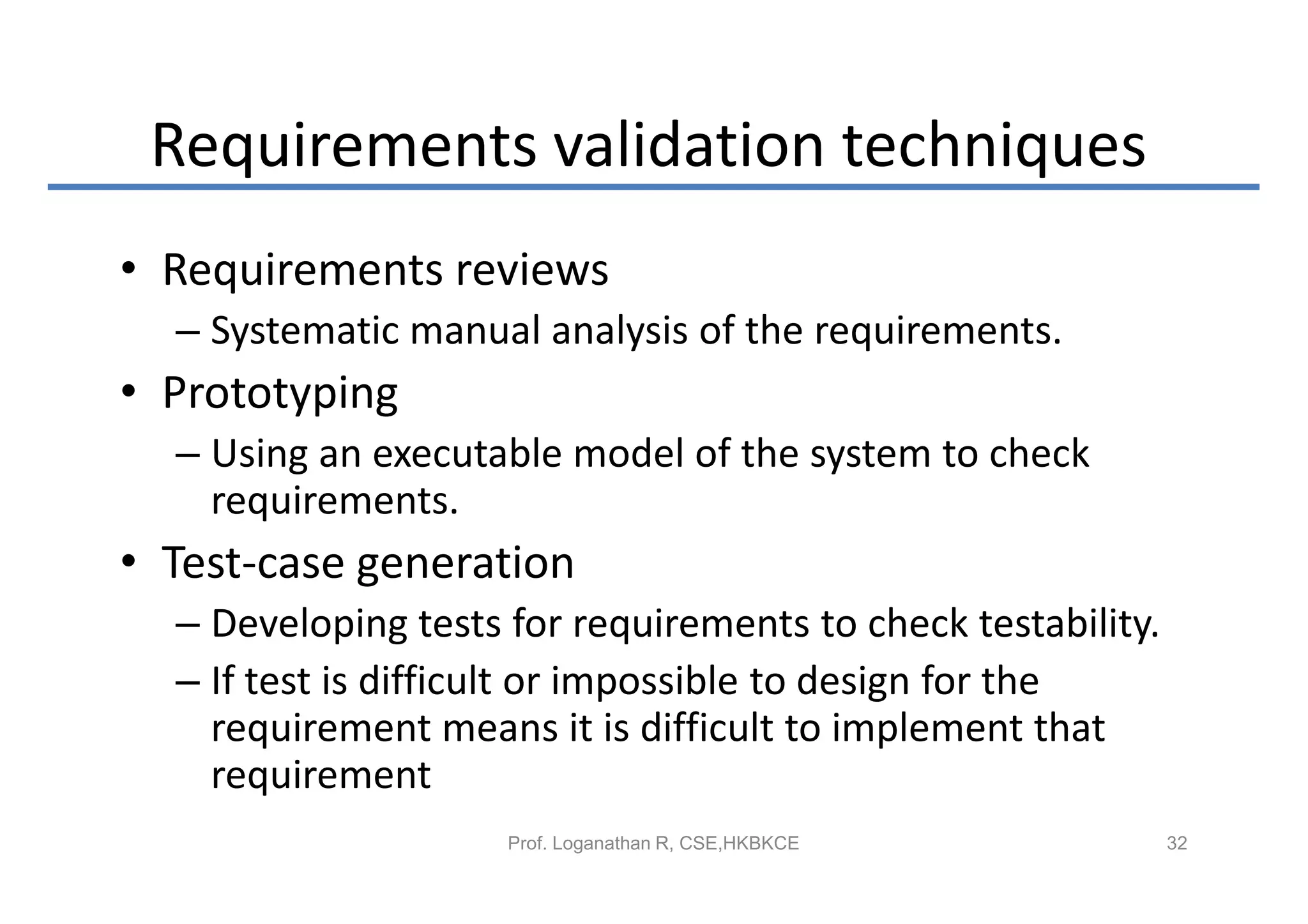 Requirement engineering process | PDF