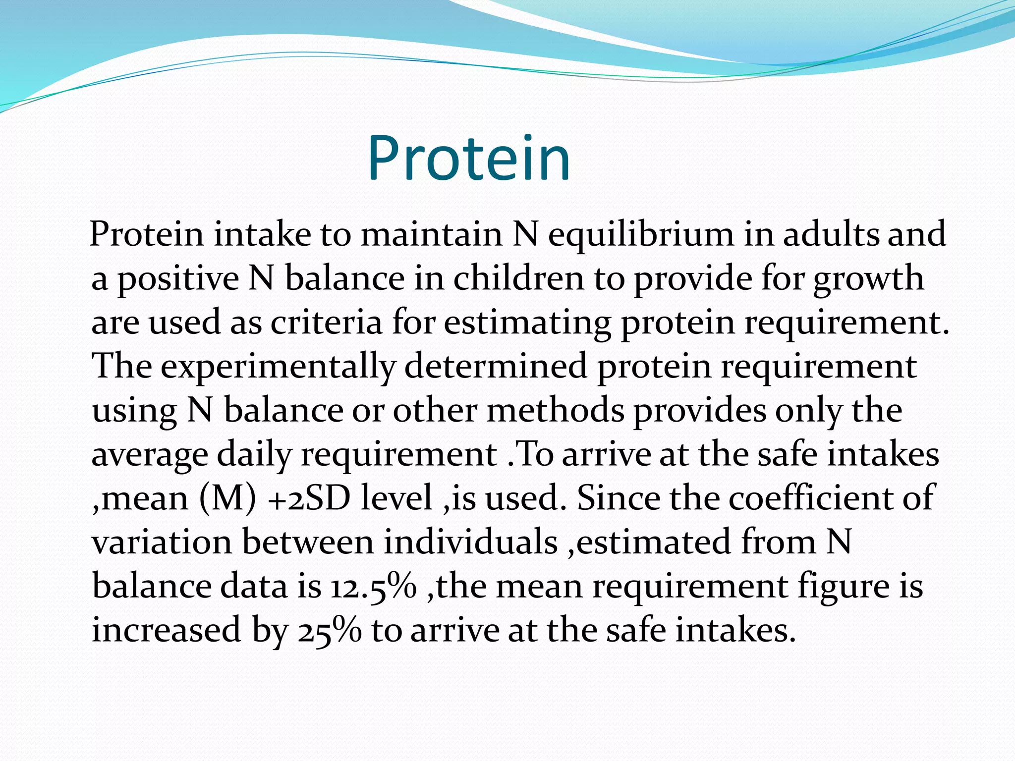 Requirement for nutrients | PPTX