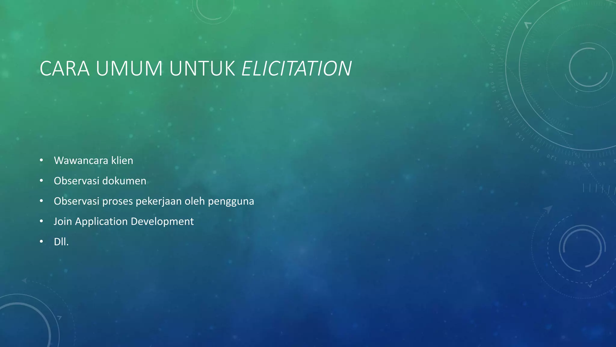 Requirement Gathering Jump Start | PPT | Free Download