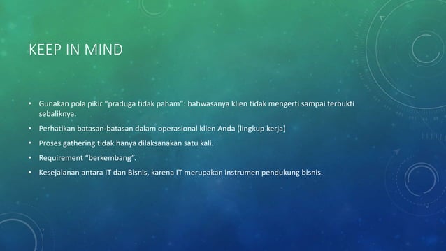 Requirement Gathering Jump Start | PPT | Free Download