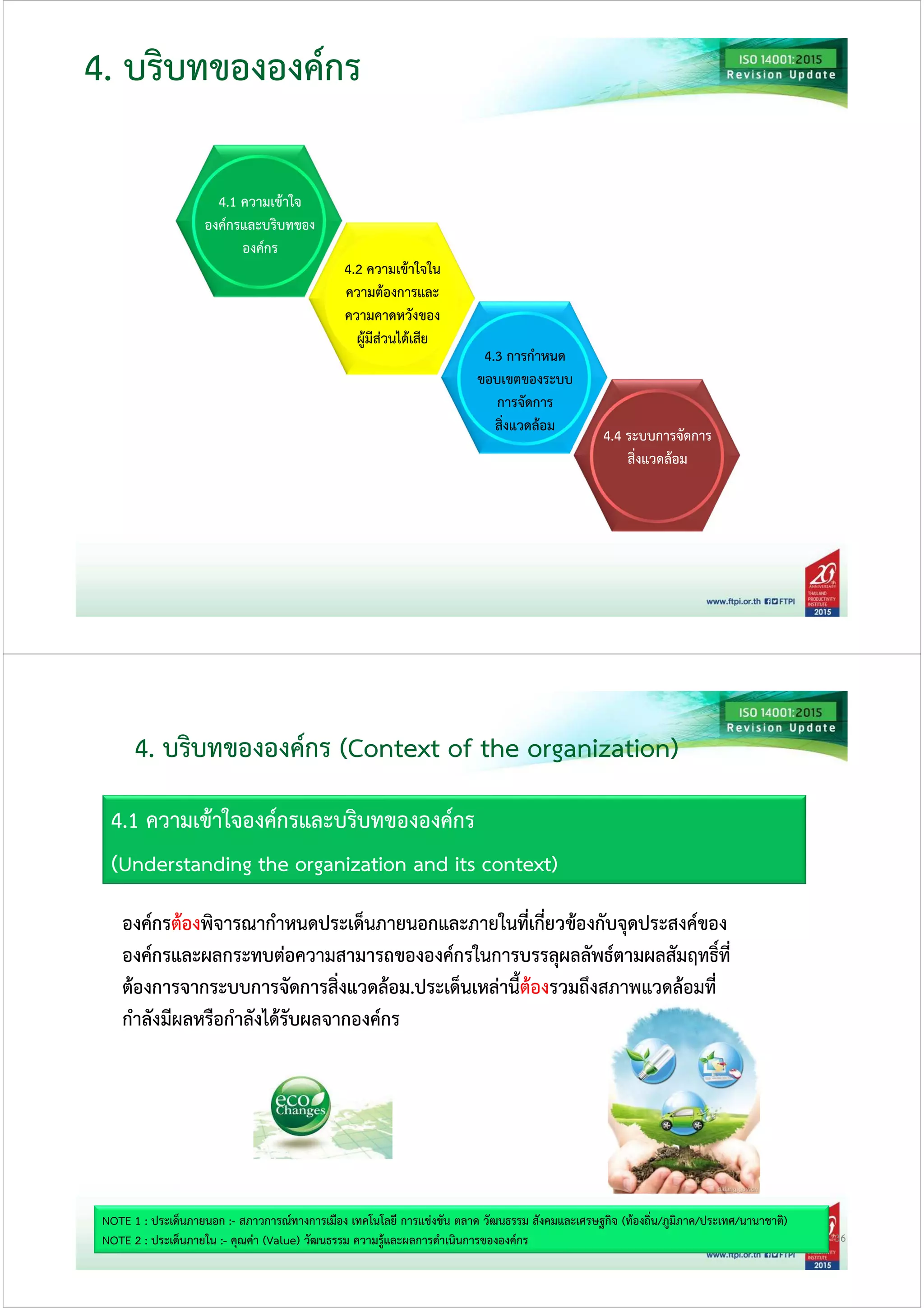 Requirement iso 140012015[1] (4) training | PDF
