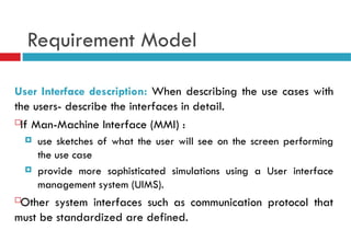 Requirement Model To capture the functional requirements | PPT