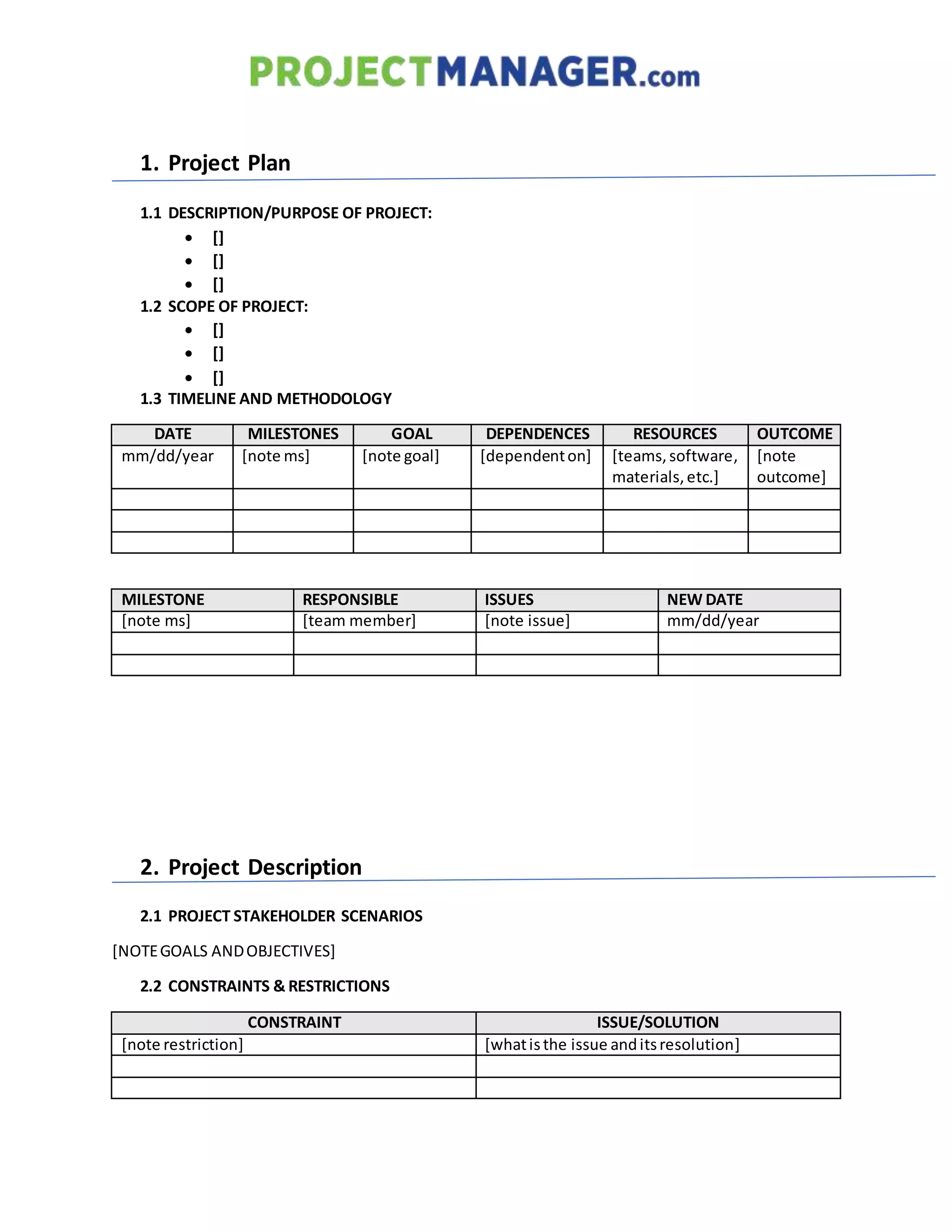 Requirements gathering-template-project manager-fd-cm | DOCX