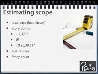 Requirements and estimating | PPT