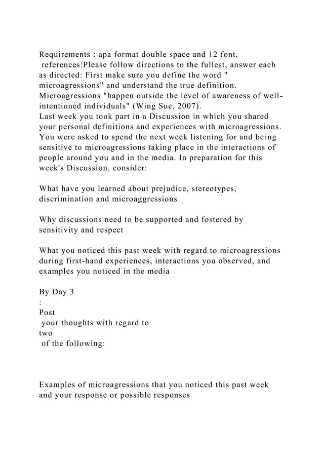 Requirements apa format double space and 12 font, referencesPlea.docx