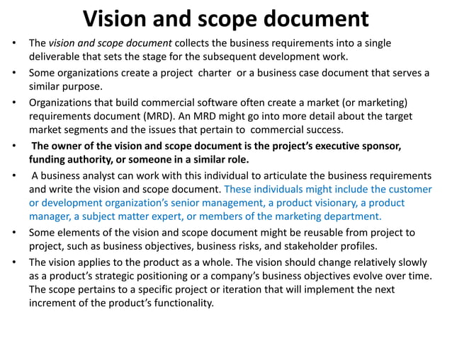 Software Requirements development | PPT