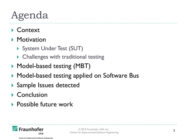 Requirements driven Model-based Testing | PPT Requirements driven Model-based Testing | PPT