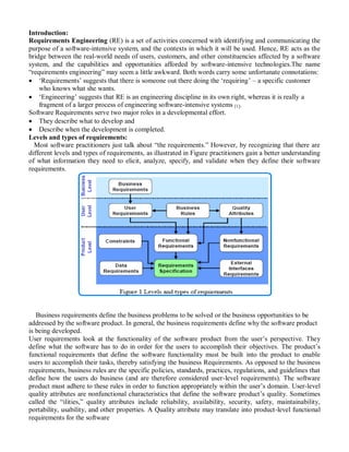 Requirements engineering | PDF