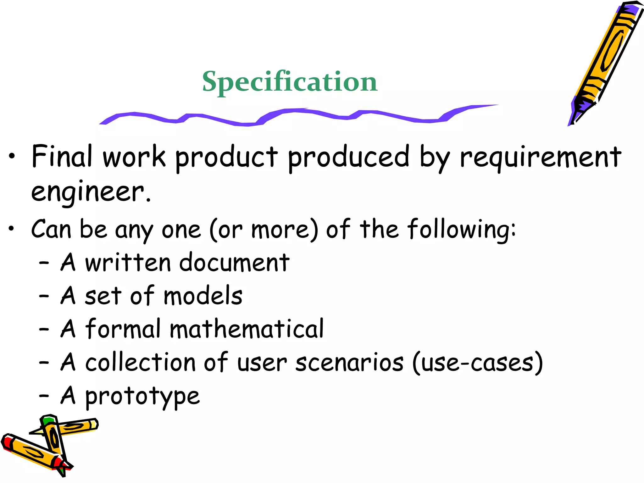 Requirements engineering process in software engineering | PPT