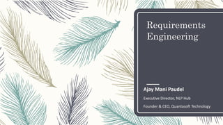 Requirements engineering | PPT | Free Download