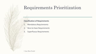 Requirements engineering | PPT
