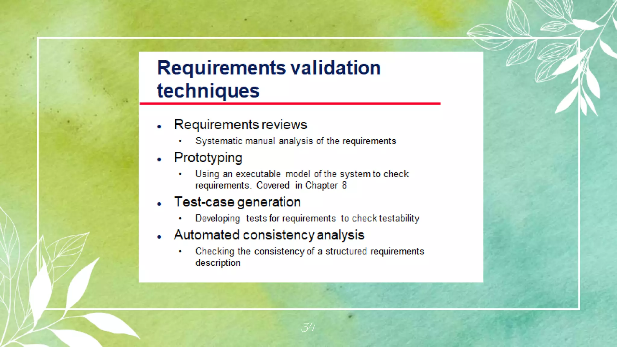 Requirements engineering | PPT