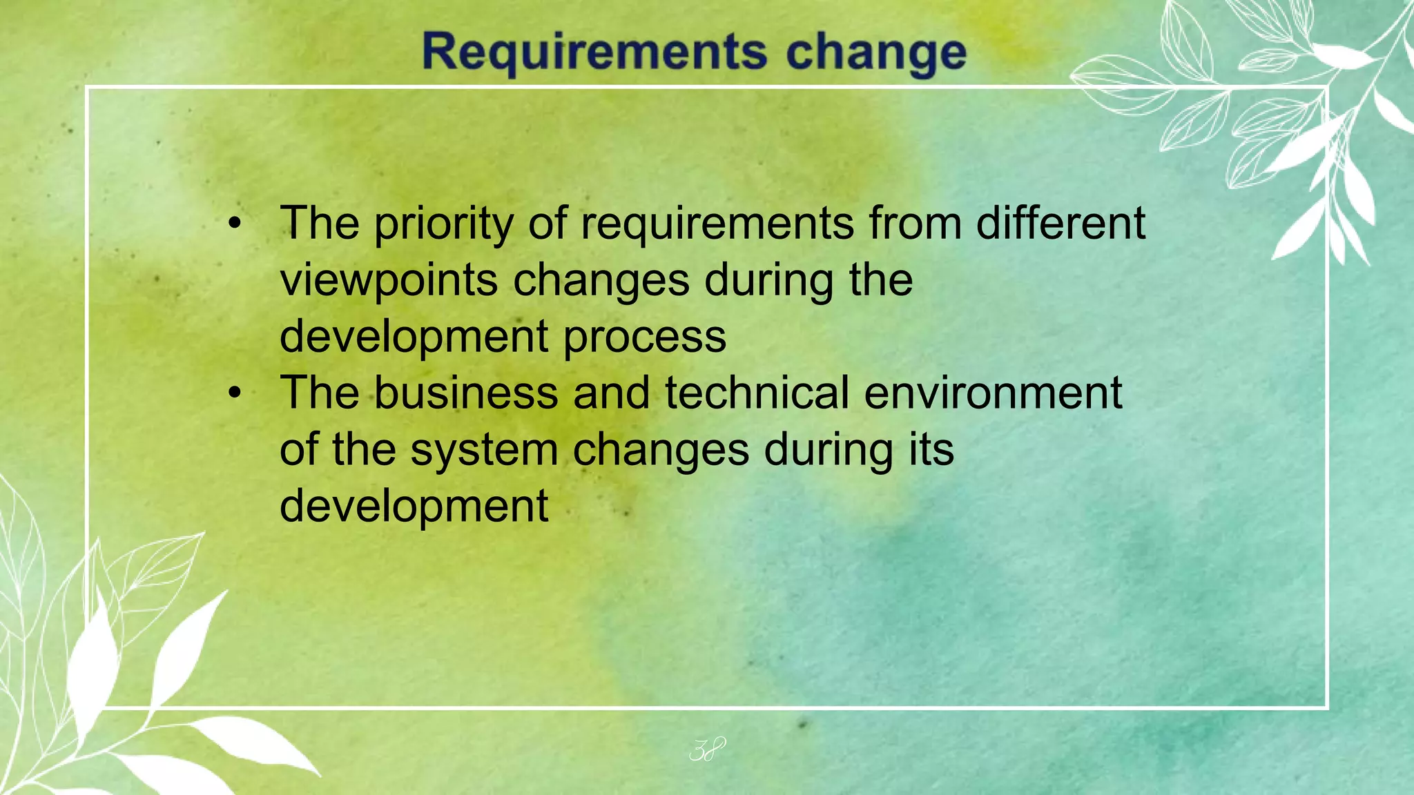 Requirements engineering | PPT