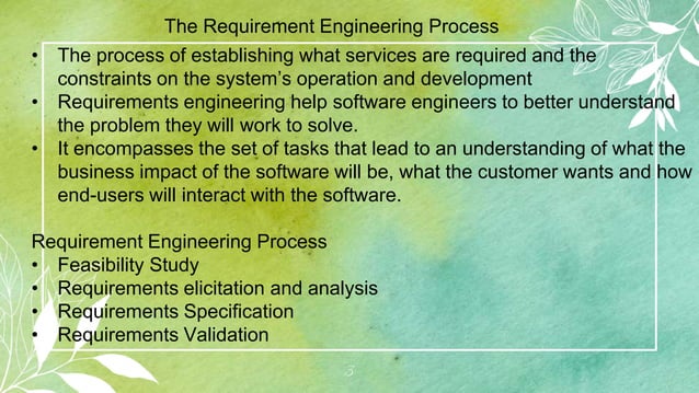 Requirements engineering | PPT